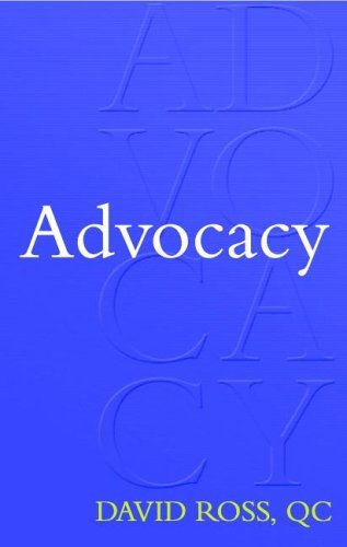 Advocacy by David Ross | Goodreads