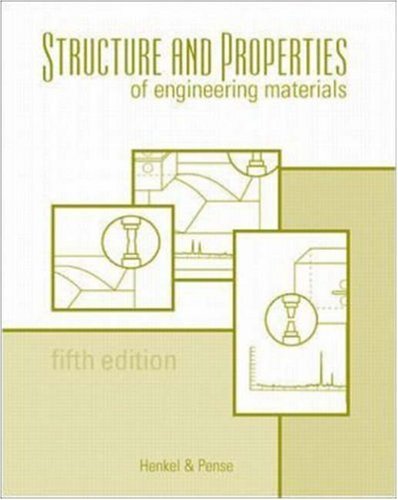 Structures and Properties of Engineering Materials by Daniel P. Henkel ...