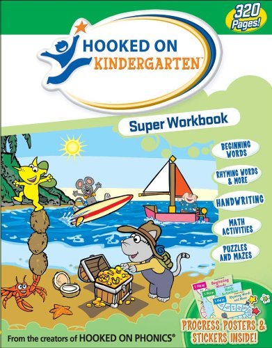 Hooked on Phonics Beginning Words: Kindergarten: Super Workbook by ...