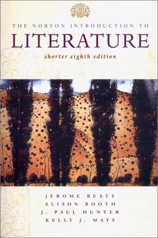 The Norton Introduction to Literature: Shorter 8th Edition by Jerome ...