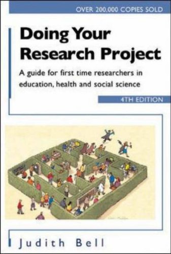 Doing Your Research Project: A Guide for First-Time Researchers in ...