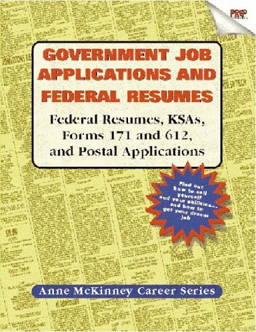Government Job Applications and Federal Resumes: Federal Resumes, KSAs ...