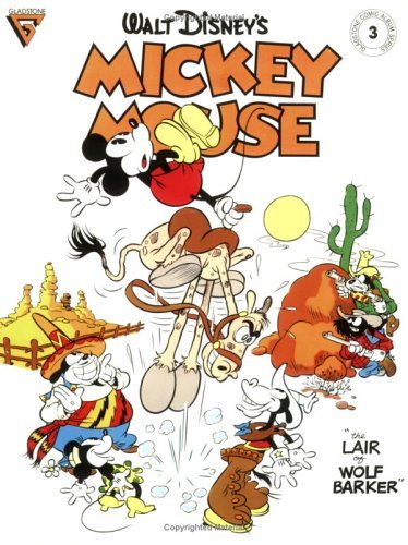 Walt Disney's Mickey Mouse: The Lair of Wolf Barker by Floyd ...