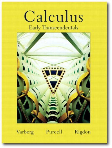 Calculus Early Transcendentals by Dale Varberg | Goodreads
