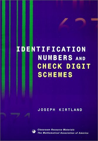 Identification Numbers And Check Digit Schemes by Joseph Kirtland ...