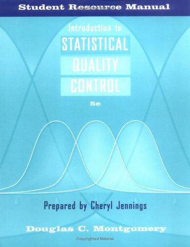 Introduction to Statistical Quality Control, Student Resource Manual by ...