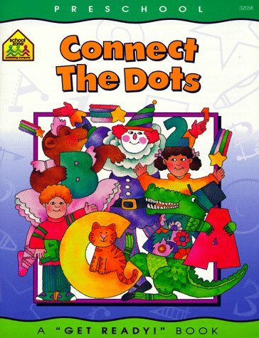 School Zone Connect the Dots Workbook: 32 Pages, Preschool ...