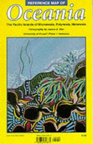 Reference Map of Oceania : The Pacific Islands of Micronesia, Polynesia ...