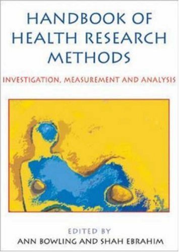 Handbook of Health Research Methods: Investigation, Measurement and ...