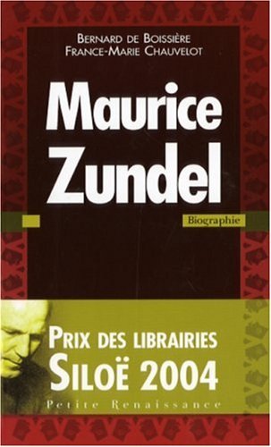 Maurice Zundel by CHAUVELOT France-Marie BOISSIERE Bernard de | Goodreads