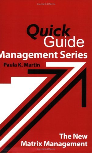 The New Matrix Management by Paula K. Martin | Goodreads