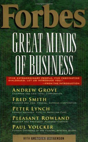 Forbes Great Minds of Business by Forbes Magazine Staff | Goodreads