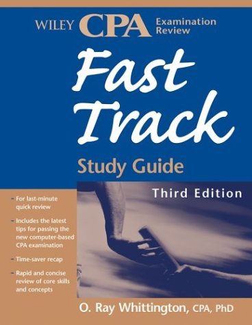 Wiley CPA Examination Review Fast Track Study Guide by O. Ray ...