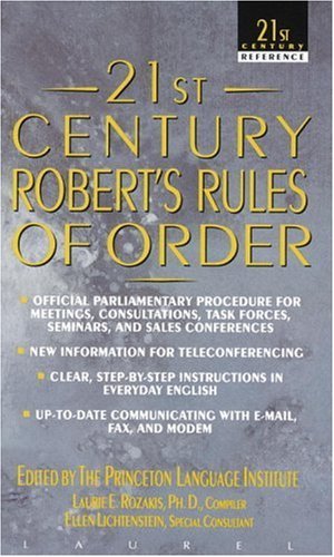 21st Century Robert's Rules of Order by Henry Martyn Robert | Goodreads