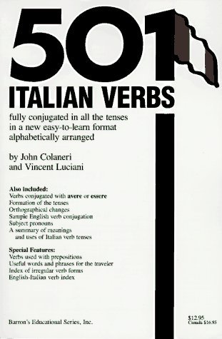 501 Italian Verbs: Fully Conjugated in All Tenses in a New Easy-To ...