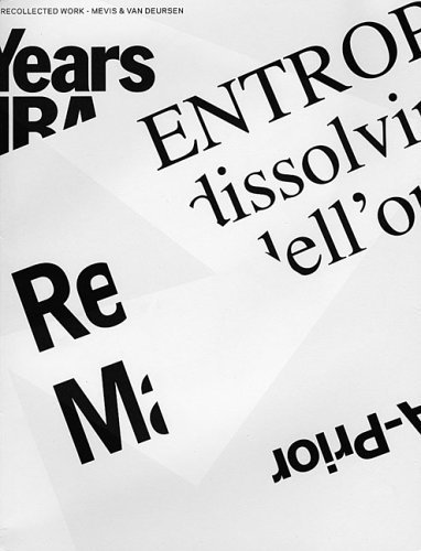 Recollected Work: Mevis & Van Deursen by Armand Mevis | Goodreads