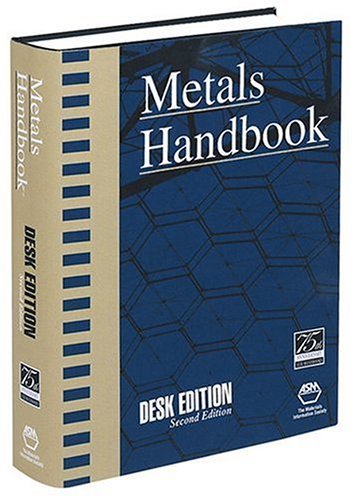 Metals Handbook Desk Edition 2nd Edition by ASM International Handbook ...