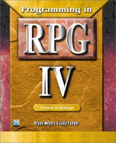 Programming In RPG IV by Bryan Meyers | Goodreads