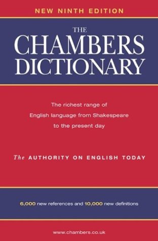 The Chambers Dictionary: Thumb Indexed by Chambers | Goodreads
