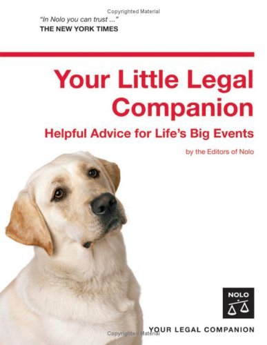 Your Little Legal Companion: Helpful Advice for Life's Big Events by ...