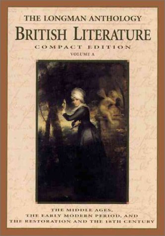 The Longman Compact Anthology of British Literature by David Damrosch ...