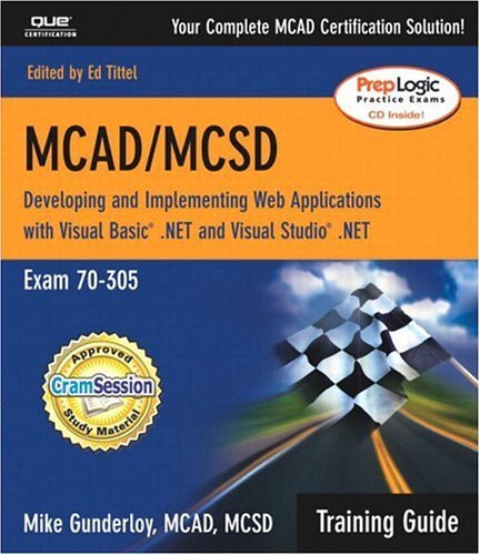 Mcadmcsdnet Developing And Implementing Web Applications With Visual Basic Net And Visual