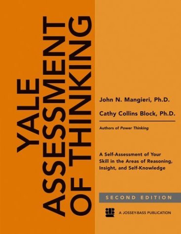 Yale Assessment of Thinking: A Self-Assessment of Your Skill in the ...