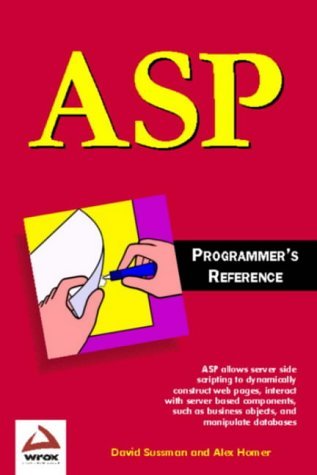 ASP 2.0 Programmer's Reference by Alex Homer | Goodreads