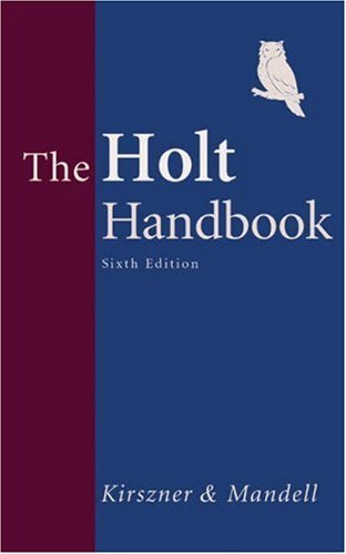 Holt Handbook with APA Update Card by Laurie G. Kirszner | Goodreads