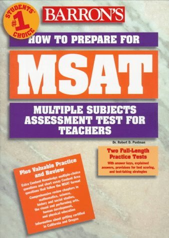 How to Prepare for Msat: Multiple Subjects Assessment for Teachers by ...