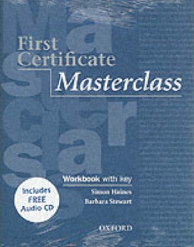 First Certificate Masterclass Workbook With Answer Key Pack New 2004 by Various | Goodreads