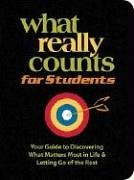 What Really Counts: For Students by Anonymous | Goodreads