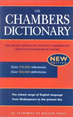 The Chambers Dictionary by Chambers | Goodreads