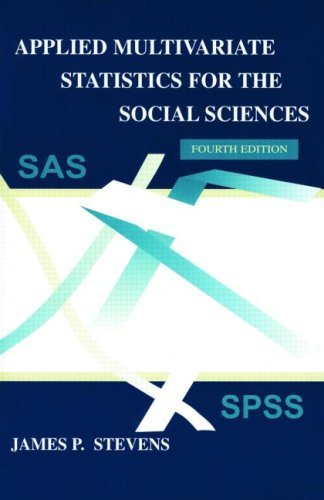 Applied Multivariate Statistics for the Social Sciences by James P ...
