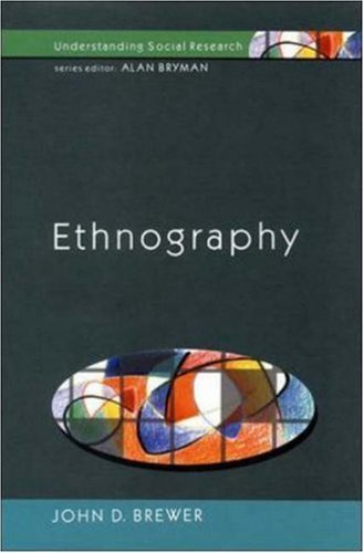 Ethnography by John D. Brewer | Goodreads