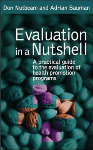 Evaluation in a Nutshell: A Practical Guide to the Evaluation of Health ...