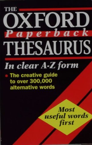 Oxford Paperback Thesaurus by Various | Goodreads