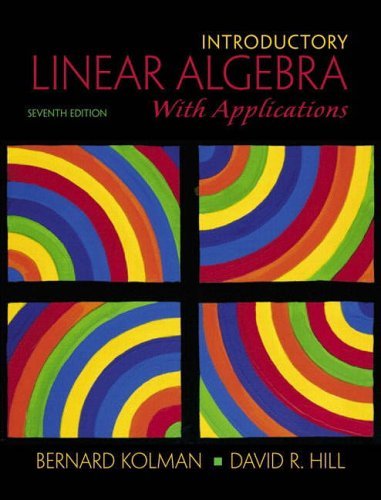 Elementary Linear Algebra by Howard Kolman | Goodreads