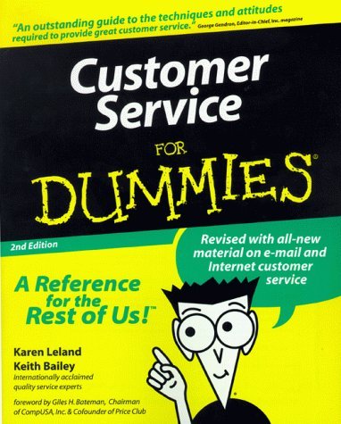 Customer Service For Dummies by Karen Leland | Goodreads