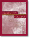 Affirmation & Critique by Ron Kangas | Goodreads