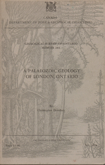 A Palaeozoic Geology of London, Ontario by Christopher Dewdney | Goodreads