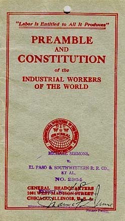 Preamble and Constitution by Industrial Workers of the World | Goodreads