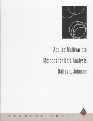 Applied Multivariate Methods for Data Analysts by Dallas E. Johnson ...