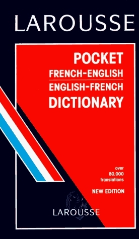 Larousse Pocket French/English English/French Dictionary/Larousse De ...