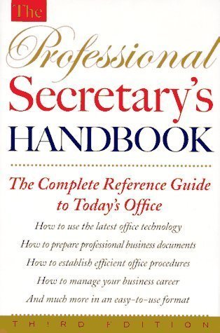 Professional Secretary's Handbook by American Heritage | Goodreads