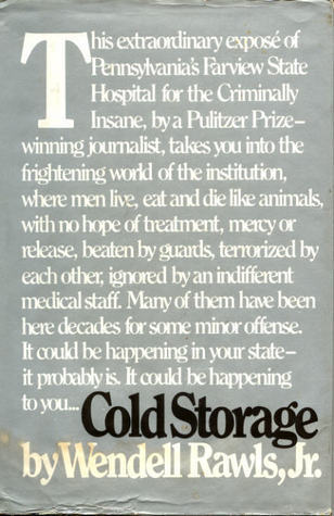 Cold Storage by Wendell Rawls Jr. | Goodreads