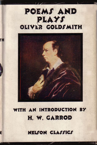 Poems and Plays by Oliver Goldsmith | Goodreads