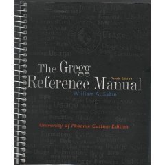 The Gregg Reference Manual, 10th Edition by William A. Sabin | Goodreads