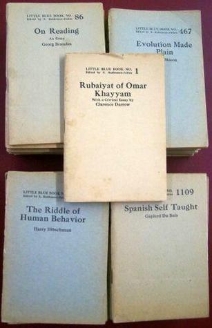 Little Blue Book Series by E. Haldeman-Julius | Goodreads