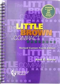 Little Brown Compact Handbook by Jane E. Aaron | Goodreads